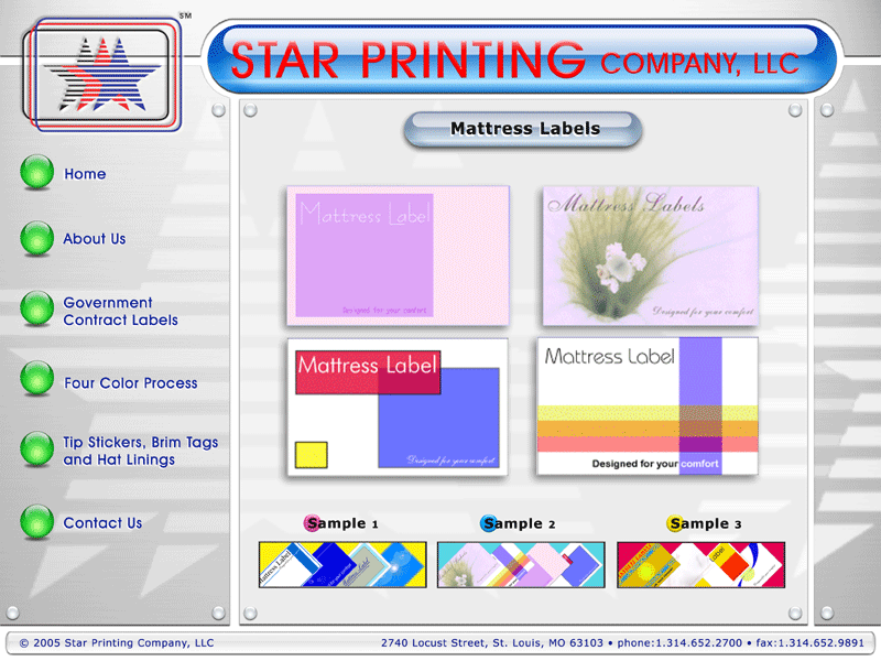 Star Printing Company, LLC - Mattress and Carpet Labels